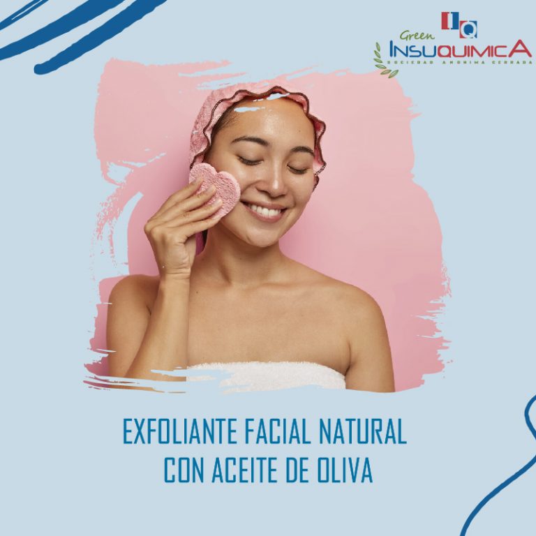 Exfoliante facial natural con aceite de oliva- Blog | GreenInsuquimica